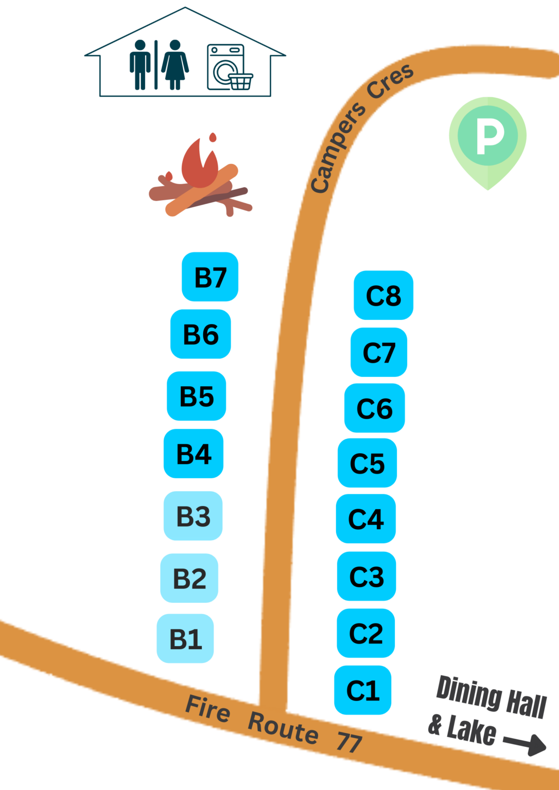 Camping Area | Elim Lodge